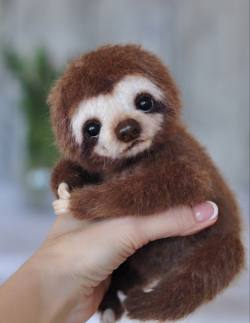 Ravelry: Cute sloth. pattern by Kudinova Anna