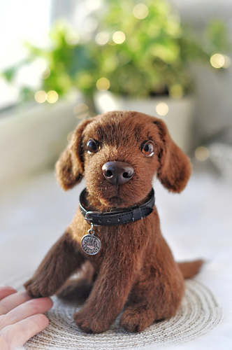 Ravelry: Labrador retriever. pattern by Kudinova Anna