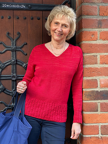 Ravelry: Saba Pullover pattern by Christina Körber-Reith