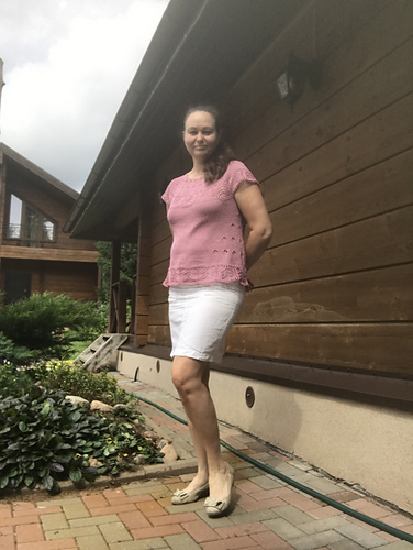 Ravelry: Linen top pattern by Elena Lebedeva