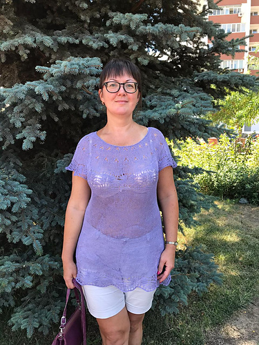 Ravelry: Linen top pattern by Elena Lebedeva
