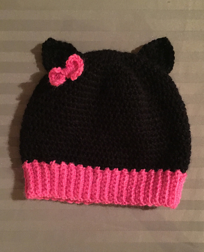 Ravelry: Halloween Black Cat Hat pattern by Erangi Udeshika