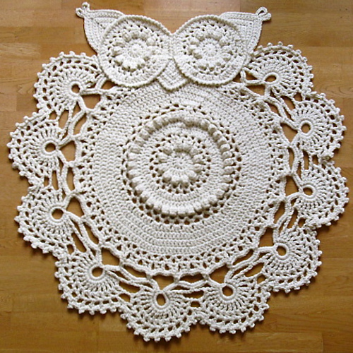 Ravelry: LBK63's Retro Owl Rug