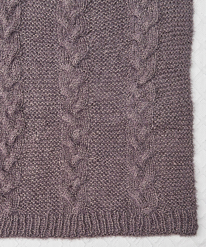 Ravelry: Braided Cable Knit Throw pattern by Lisa Gentry