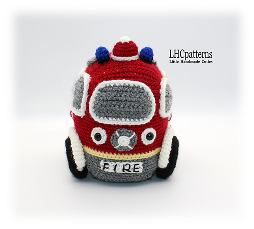 Ravelry: Fire Engine / Fire Truck pattern by Kristine Kuluka