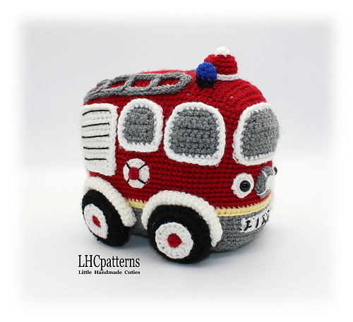 Ravelry: Fire Engine / Fire Truck pattern by Kristine Kuluka