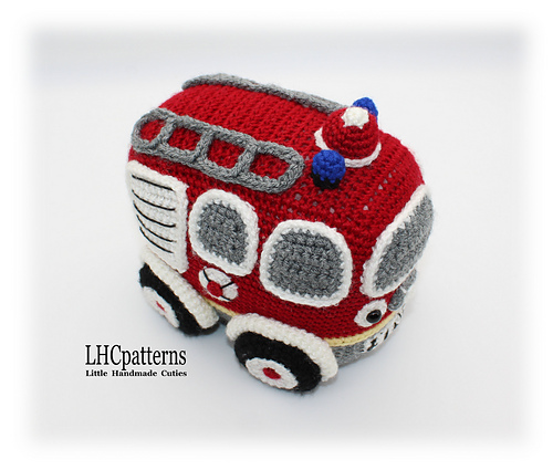 Ravelry: Fire Engine / Fire Truck pattern by Kristine Kuluka
