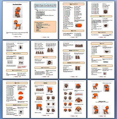 Ravelry: Zuma Pup Paw Patrol pattern by Kristine Kuluka