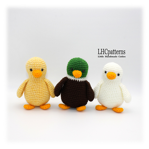 Ravelry: Duck, Chick and Goose pattern by Kristine Kuluka
