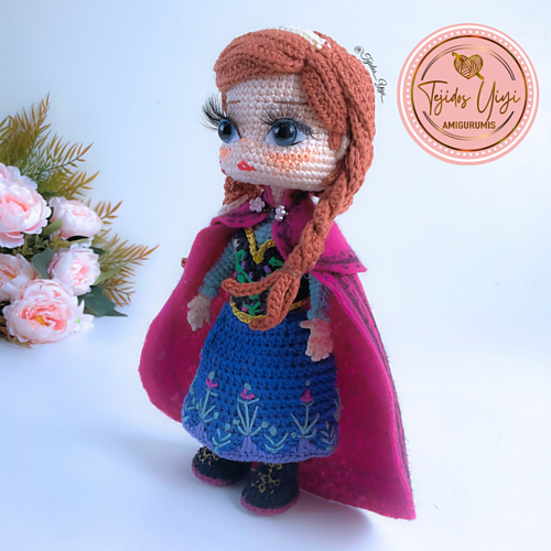 Ravelry: ANNA (Cabello Tejido) pattern by Lidia Cruz