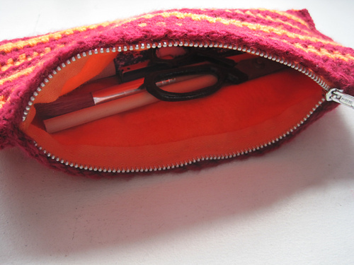 Ravelry: Stripy Pencil Case pattern by Made Out of Things
