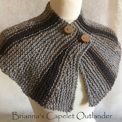 Ravelry: Brianna's Capelet Outlander pattern by Marielle Chautard