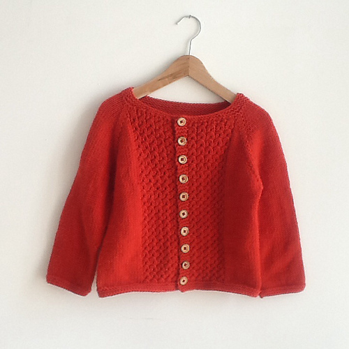 Ravelry: Unisex cardigan pattern by Kasia Lubinska