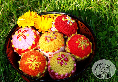Ravelry: Wesna-Krasna Russian Easter eggs pattern by Olga Beckmann