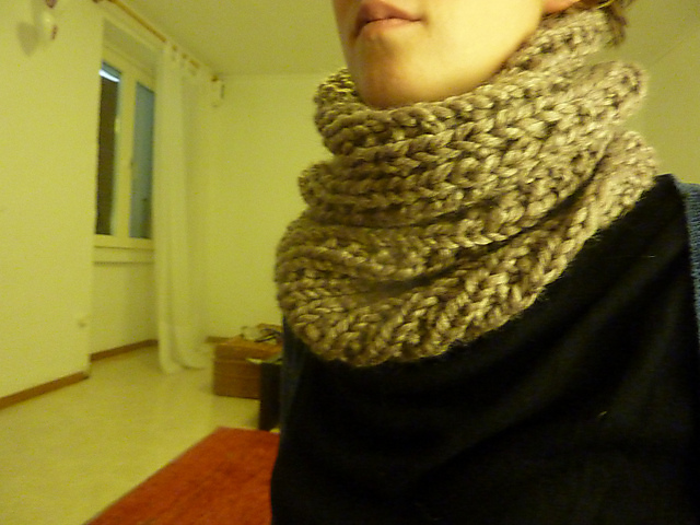 Ravelry: Ellis double face cowl pattern by LaLa Claire
