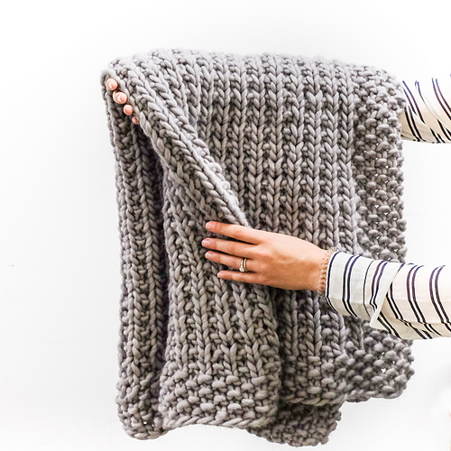 Ravelry: Chunky Texture Blanket pattern by Alison Abbey