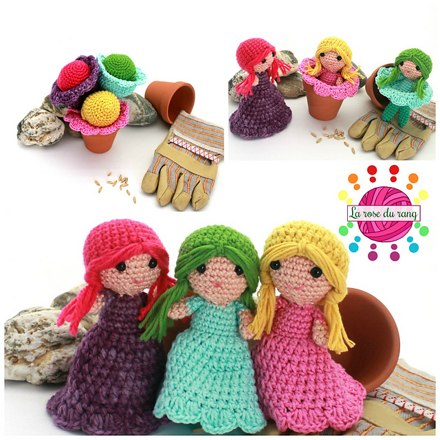 Ravelry: Flower Sprites pattern by Karine Larose