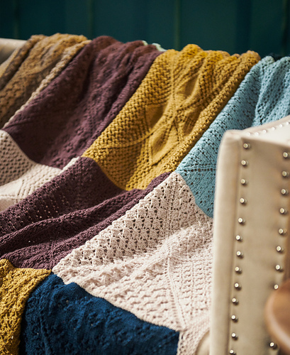 Ravelry: Thread Language Throw pattern by Tori Gurbisz Chapel