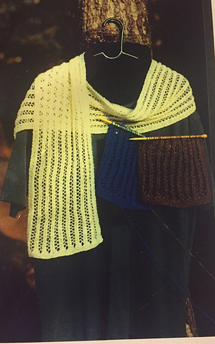Ravelry: Tundra Ridge Lace Scarf pattern by Cathy Croghan