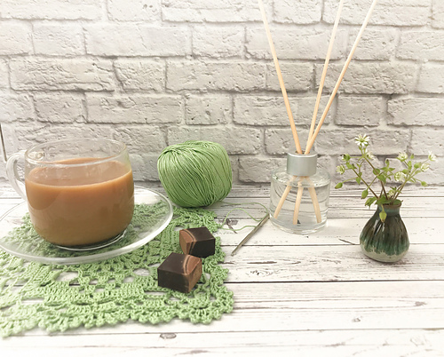 Ravelry: Crista coaster pattern by LadushkaCrochet