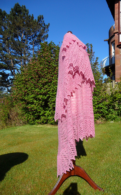 Ravelry: Lady-Aga's Hap, Hap, Happy Shawl 2 of 3