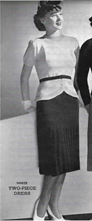 Ravelry: Two-Piece Dress M4628 pattern by Corticelli