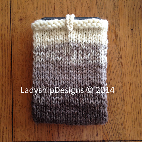 Ravelry: Easy Ombre Tablet Cover pattern by LadyshipDesigns