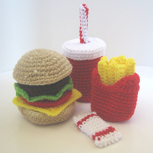 Ravelry: Happy Meal pattern by CraftyAnna