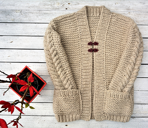 Ravelry: Easter Cardigan pattern by Laimute Vaiciuliene