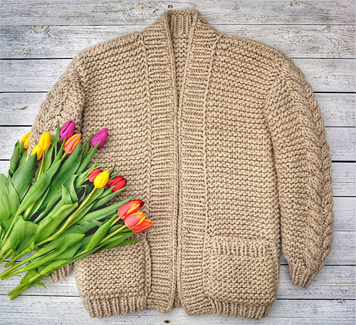 Ravelry: Easter Cardigan pattern by Laimute Vaiciuliene