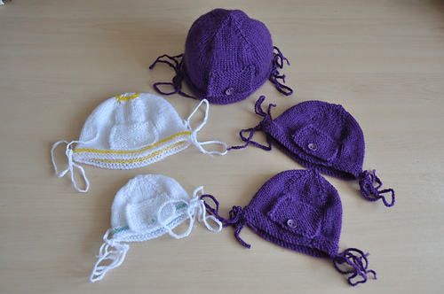 Ravelry: Ventillator bonnet knitted in the round pattern by Lairy Faerie
