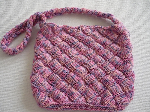Ravelry: Entrelac bag pattern by Aurelia/Lana-luna