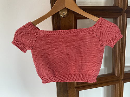 Ravelry: Off Shoulders Top pattern by Knittles Creations