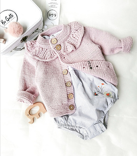 Ravelry: Cardigan "Agata" for baby pattern by Svetlana Shmalts