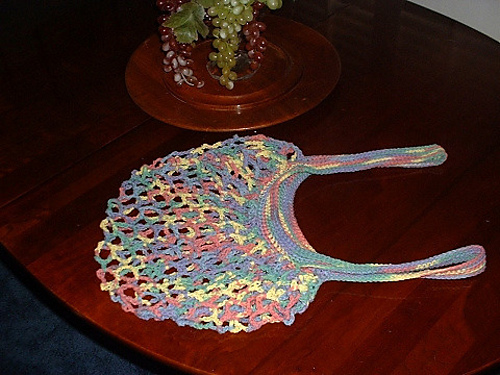 Ravelry: Econo-Shopper Mesh Bag pattern by Natalie Nenadovich