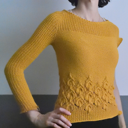 Ravelry: Calla sweater pattern by Natasja Hornby