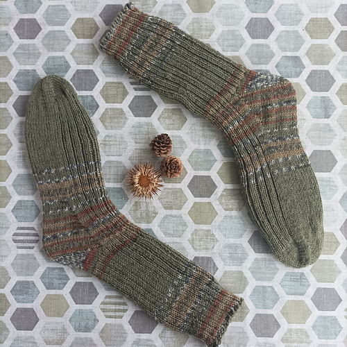 Ravelry: Easy sock (strong heel) pattern by Isabel Ciudad