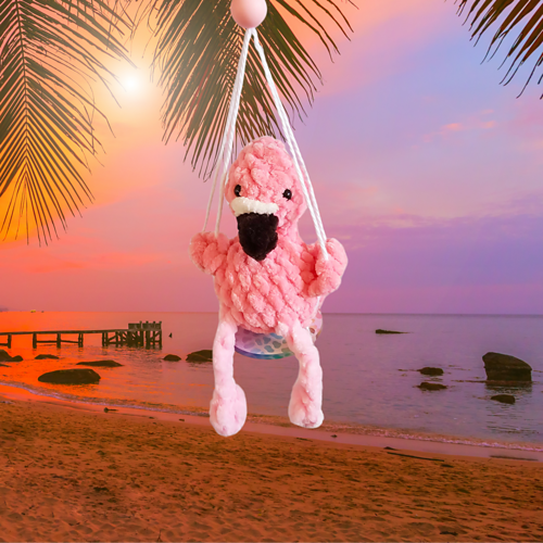 Ravelry: Freddy the Swinging Flamingo pattern by Laser Llama Boutique