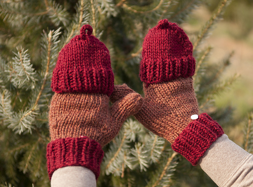 Ravelry: Warm in the Wild Mittens pattern by Laura Yateman