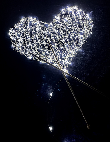 Ravelry: Love and Light pattern by Laura Nelkin and Jen Hohenboken