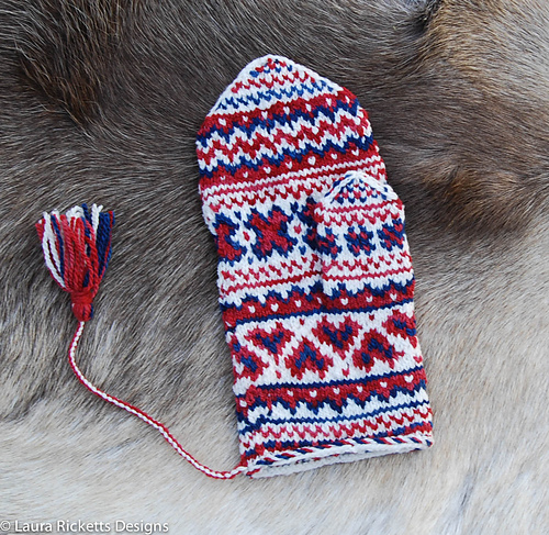 Ravelry: Mittens from Enontekiö: Sámi Knitted Mittens pattern by Laura ...
