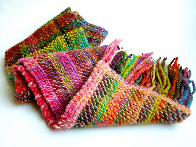 Ravelry: LauraSpinner's Rainbow Sprinkles Scarf
