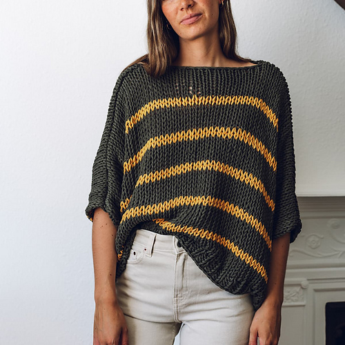 Ravelry: Big Cotton "The Easy Tee" pattern by Lauren Aston Designs