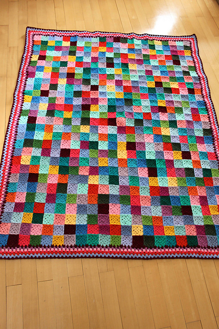 Ravelry: Laureus' patchwork granny squares