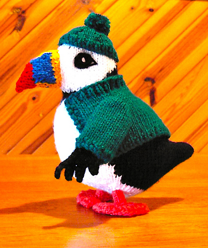 Ravelry: Puffin pattern by Sara Hall