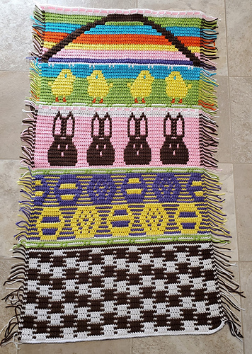 Ravelry: Easter Table Topper pattern by Lynette Kosar