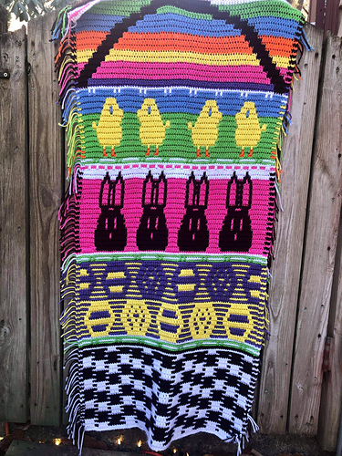 Ravelry: Easter Table Topper pattern by Lynette Kosar