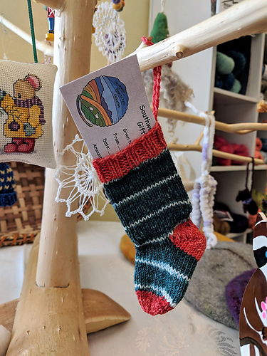 Ravelry: Gift Card Sock Ornament pattern by The Chilly Dog