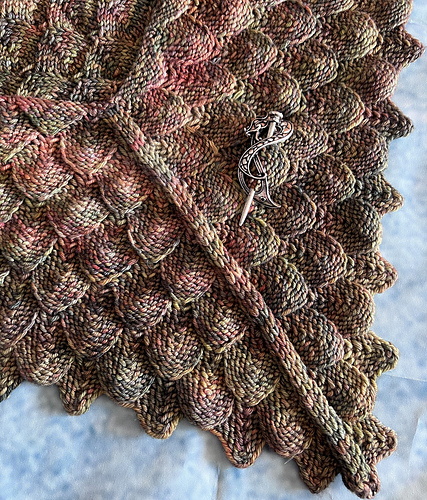 Ravelry: Year of the Dragon Cowl pattern by Lavish Craft
