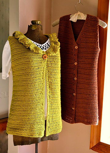 Ravelry: Swing Vest pattern by Patricia Hodson